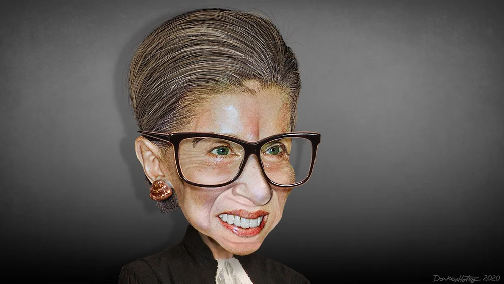 Caricatures Flickr 2020 and 2019 — DonkeyHotey