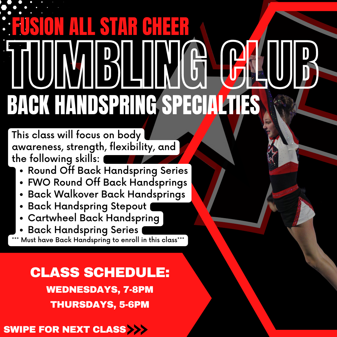 FUSION TUMBLING CLUB — Utah Fusion All-Stars