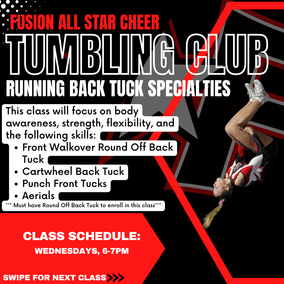 FUSION TUMBLING CLUB — Utah Fusion All-Stars
