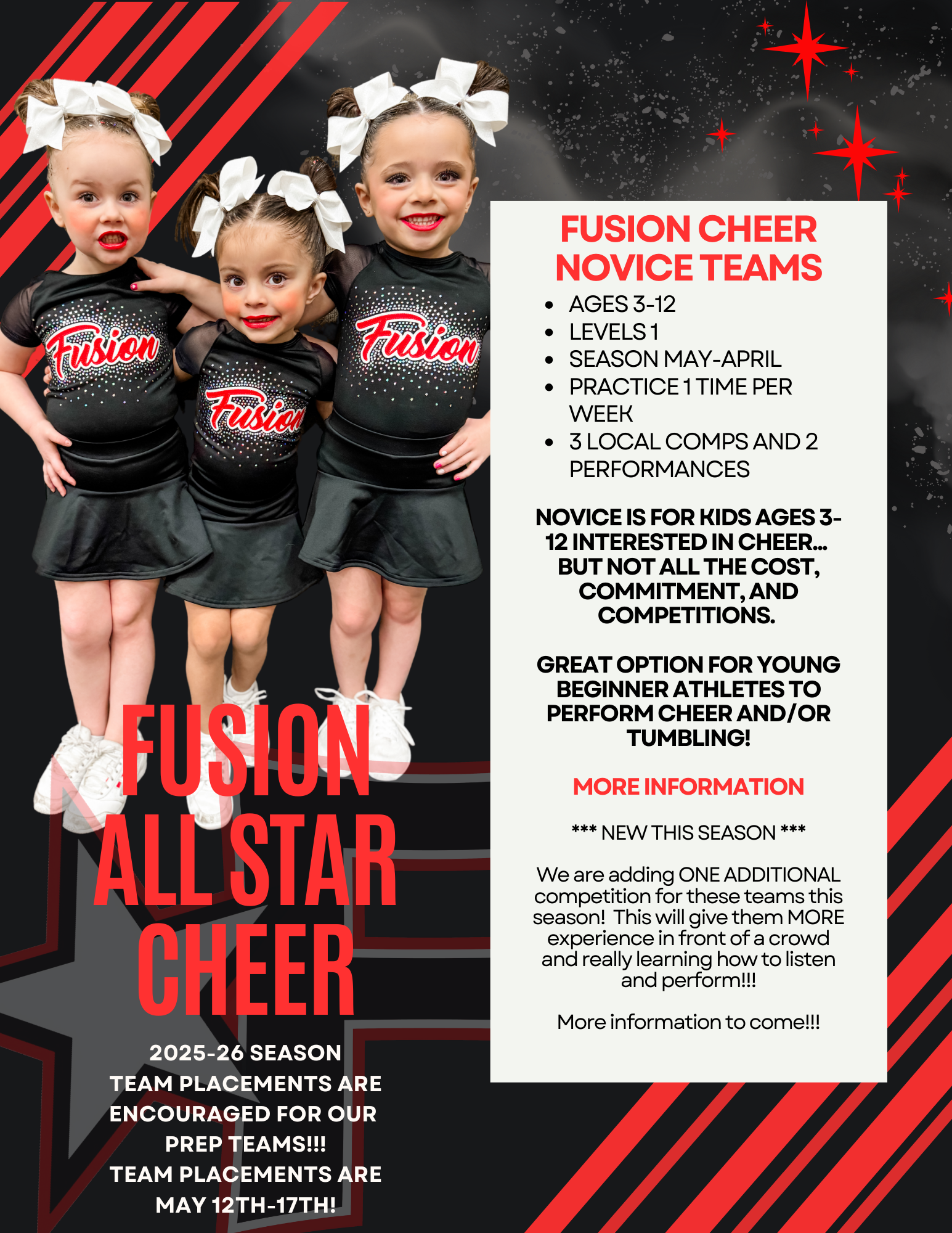 Teams for all ages and abilities — Utah Fusion All-Stars