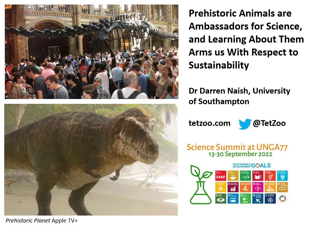 Tetrapod Zoology at the United Nations Science Summit 2022 — Tetrapod Zoology