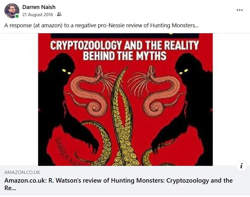 Nessie Point and Counterpoint; Who Owns the ‘Facts’ on the Loch Ness Monster? — Tetrapod Zoology