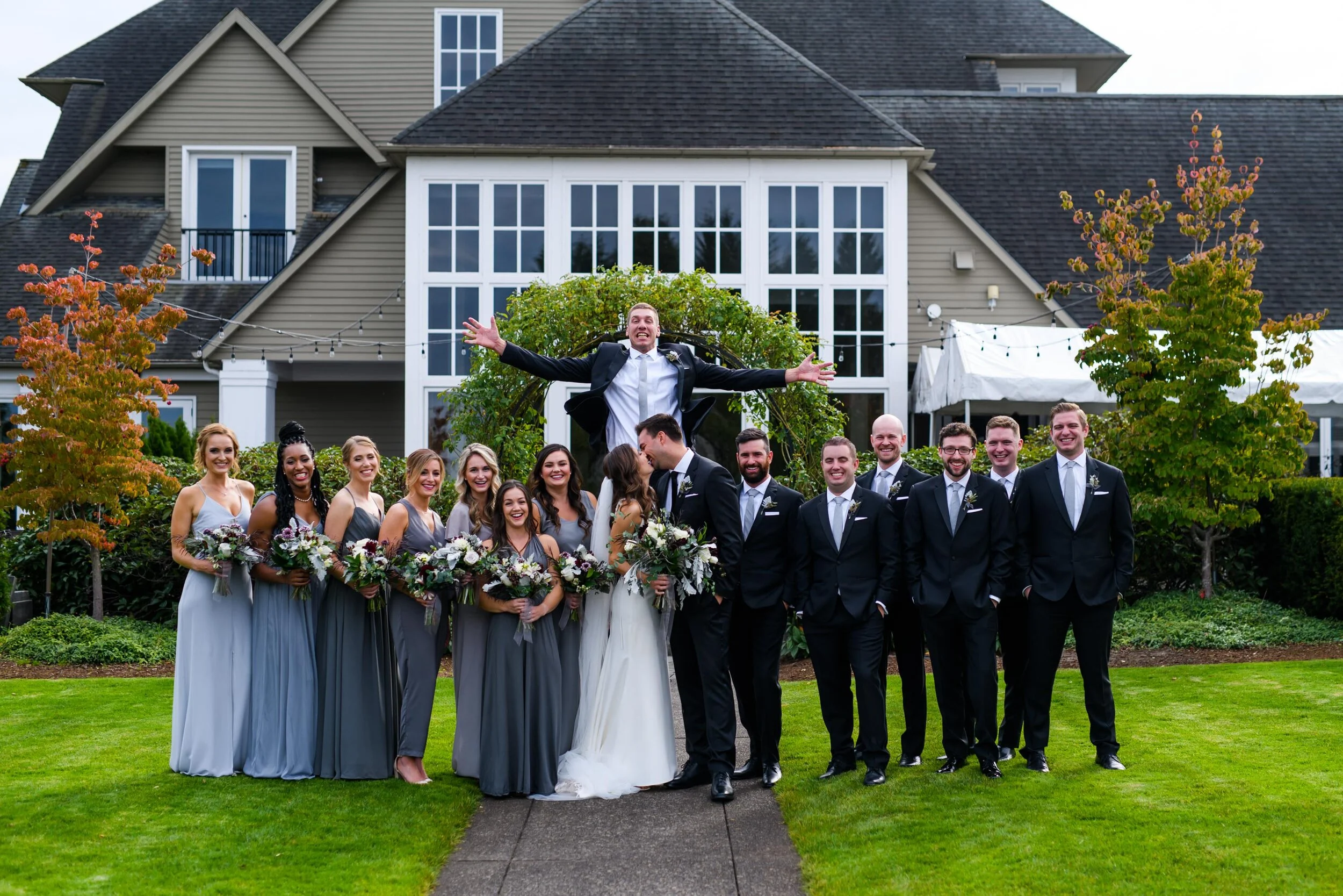 Kevin + Hannah | Oregon Golf Club Wedding Photos — Peter Mahar Photography