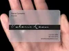 Plastic Business Cards — PlasmaDesign