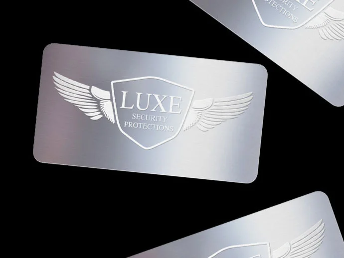 Mini Metal Business Cards — PlasmaDesign