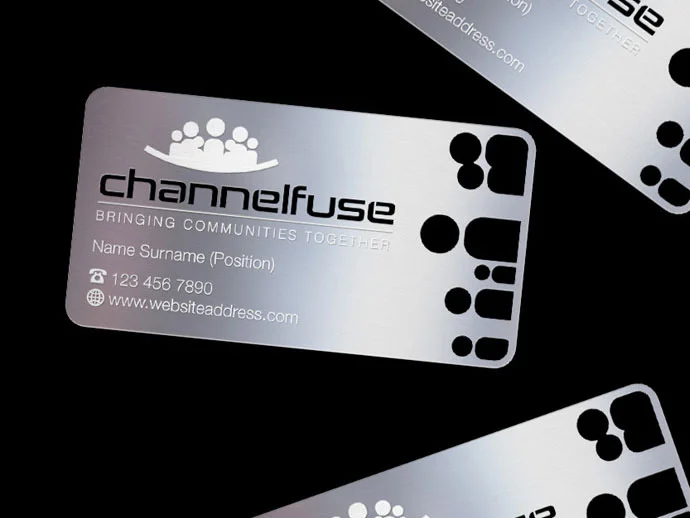 Mini Metal Business Cards — PlasmaDesign