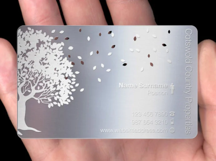 Metal Business Cards — PlasmaDesign
