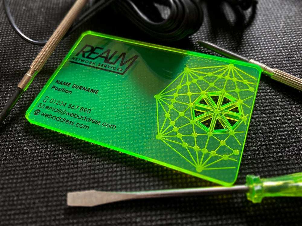 Acrylic Cards — PlasmaDesign
