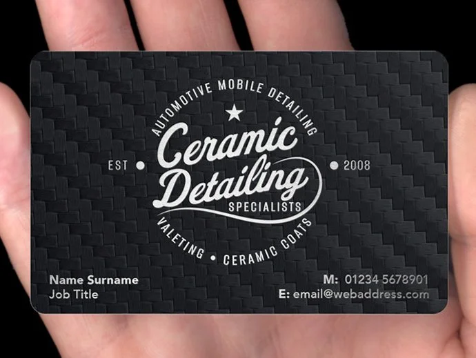 Carbon Fibre Cards — PlasmaDesign