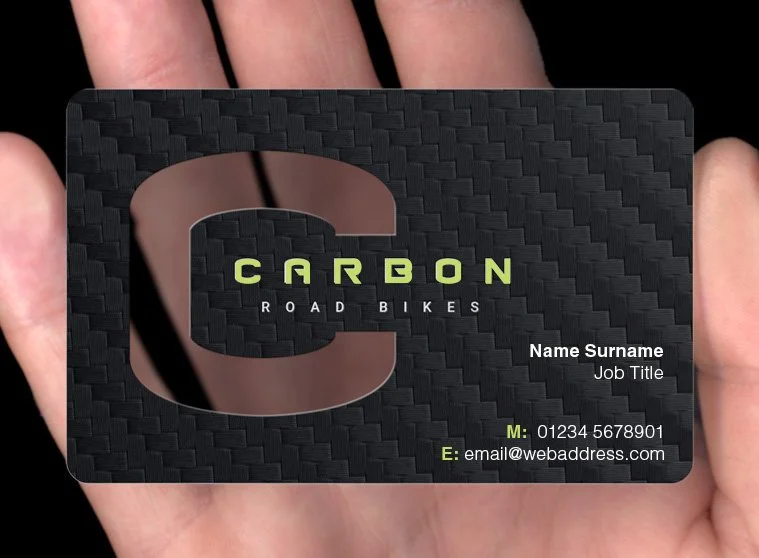 Carbon Fibre Cards — PlasmaDesign