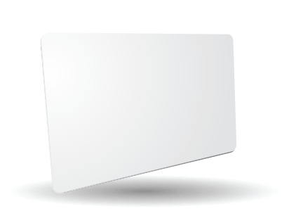 Matte White Metal Business Cards — PlasmaDesign