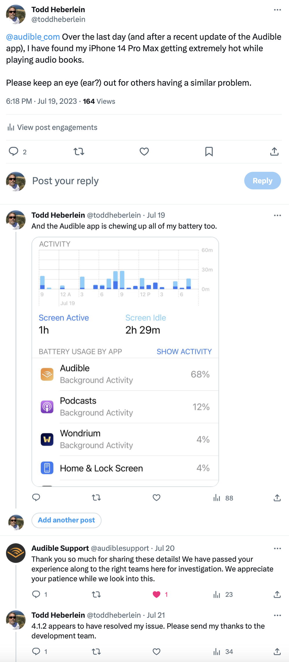 Hot iPhone... back in July — Todd Heberlein