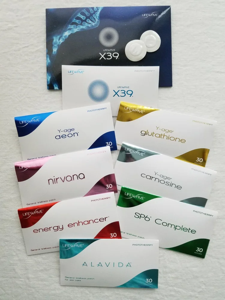 X39 LifeWave Patches for Activating Stem Cells with Light Therapy Technology