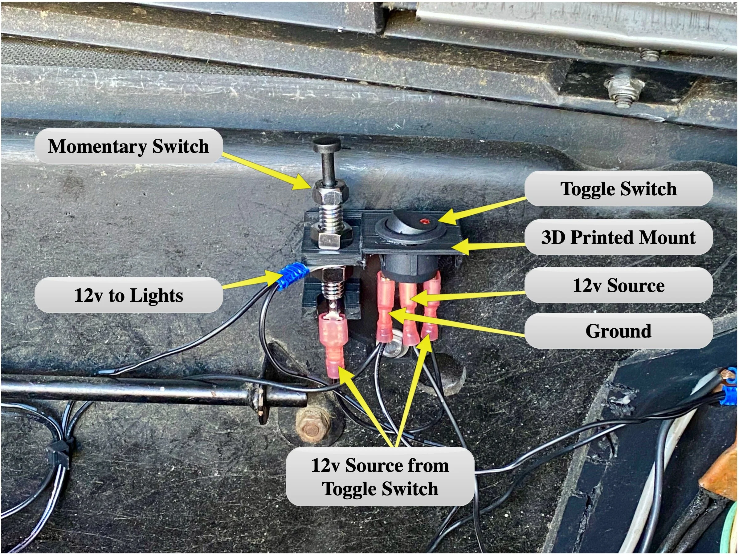 Engine Bay Lighting — Joe's Projects