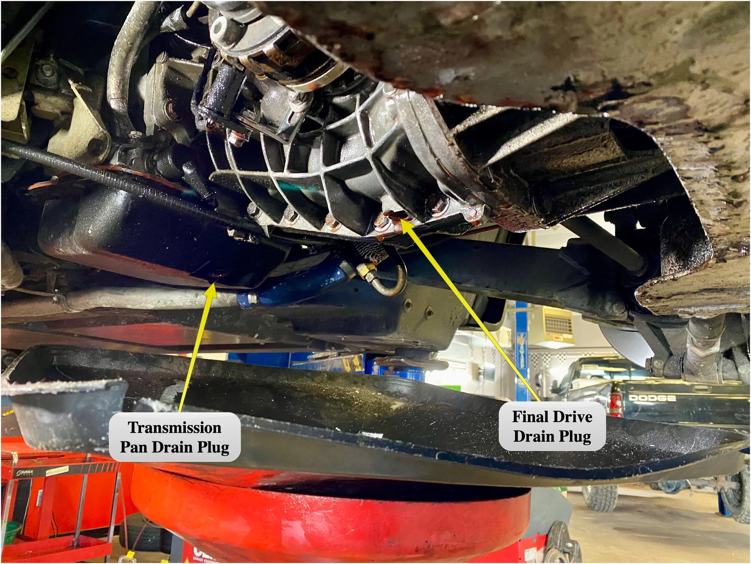 Automatic Transmission Reseal — Joe's Projects