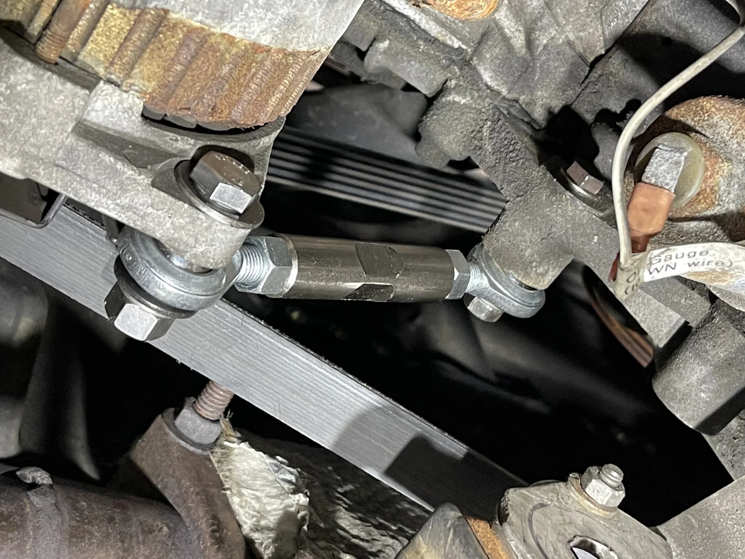 A Better Alternator Tensioning Bracket — Joe's Projects