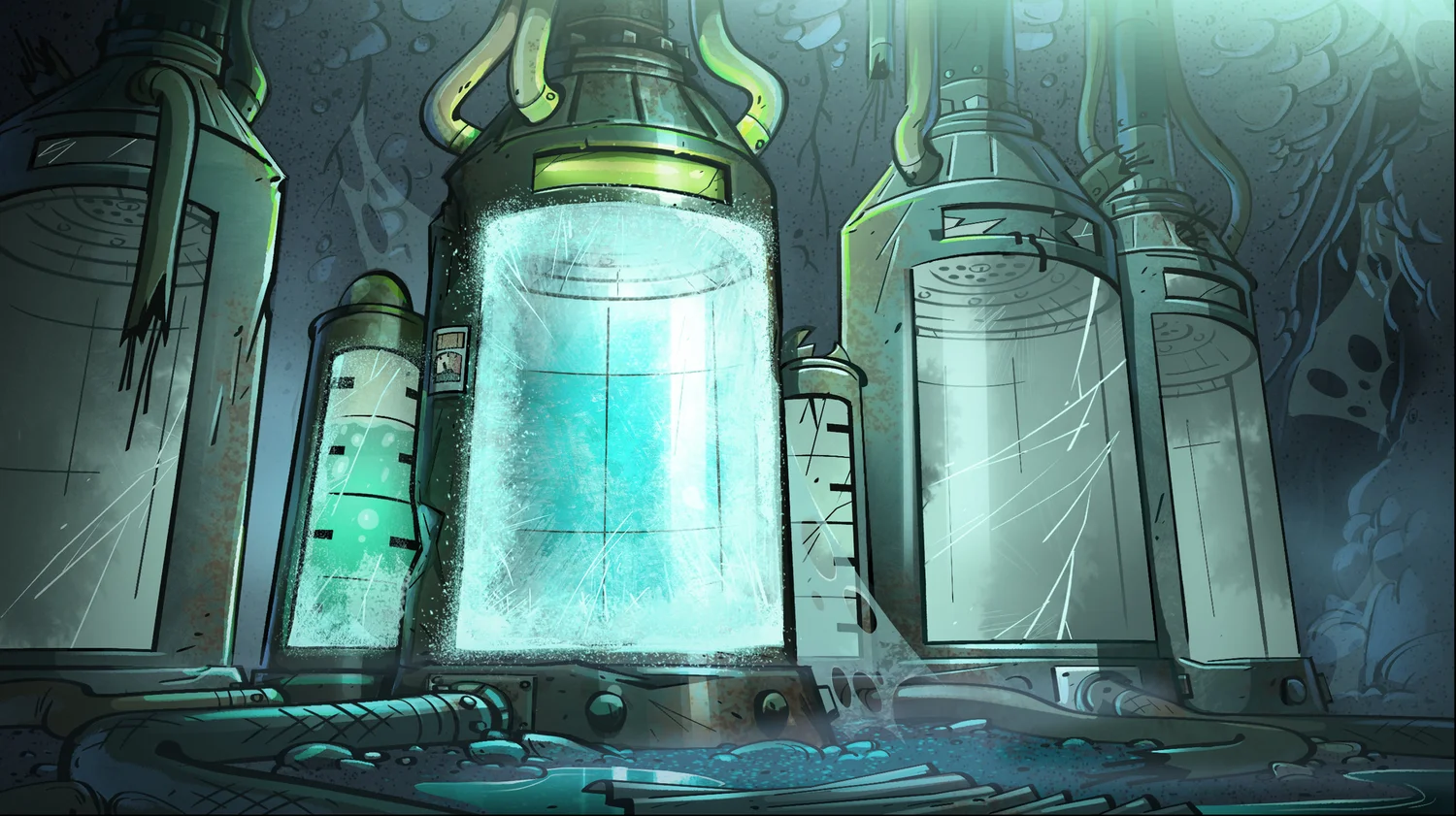 Gravity Falls Into The Bunker