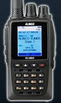 Alinco DJ-MD5T VHF/UHF 5W DMR HT — ICQ Amateur / Ham Radio Podcast