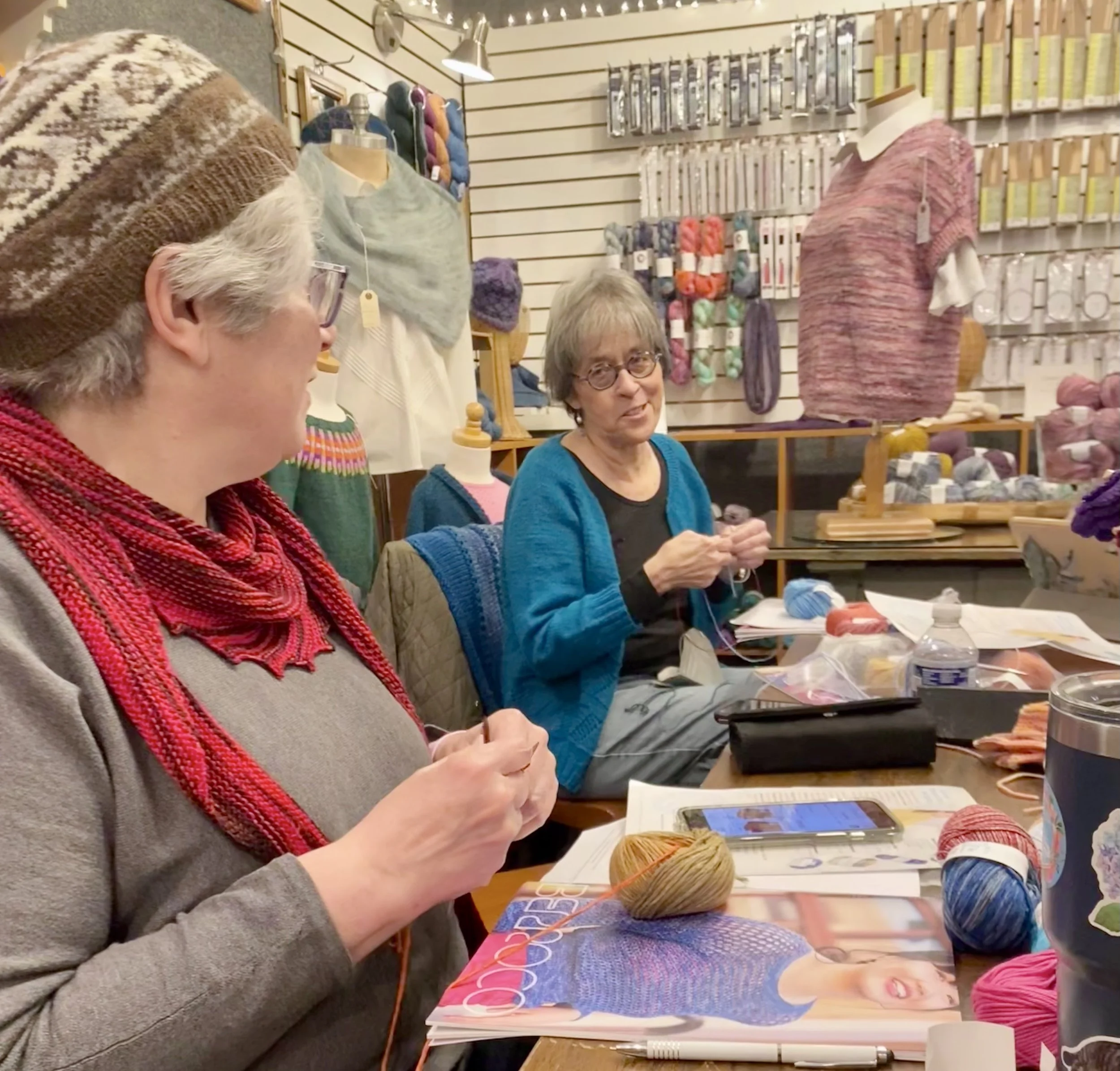 Yarn Shop for knitters, crocheters and weavers. Tools, yarns ...