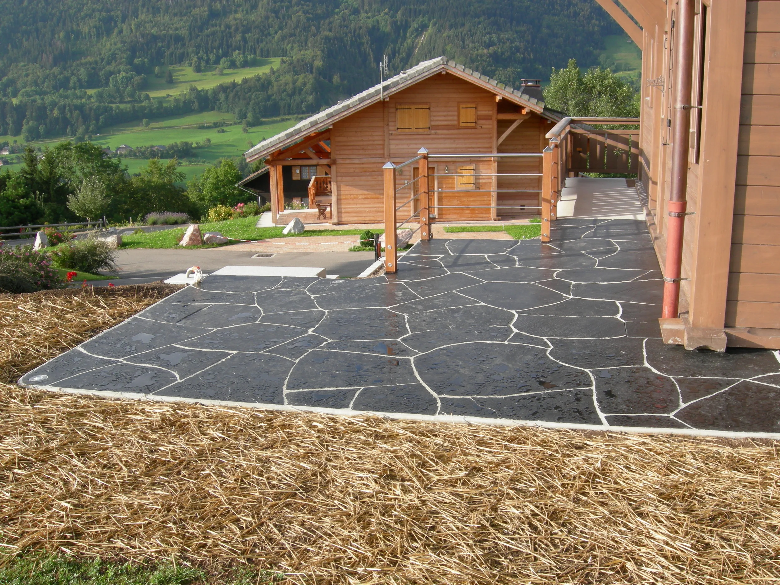 Carrelage et dallage en ardoise — ARDOISIERE DES 7 PIEDS