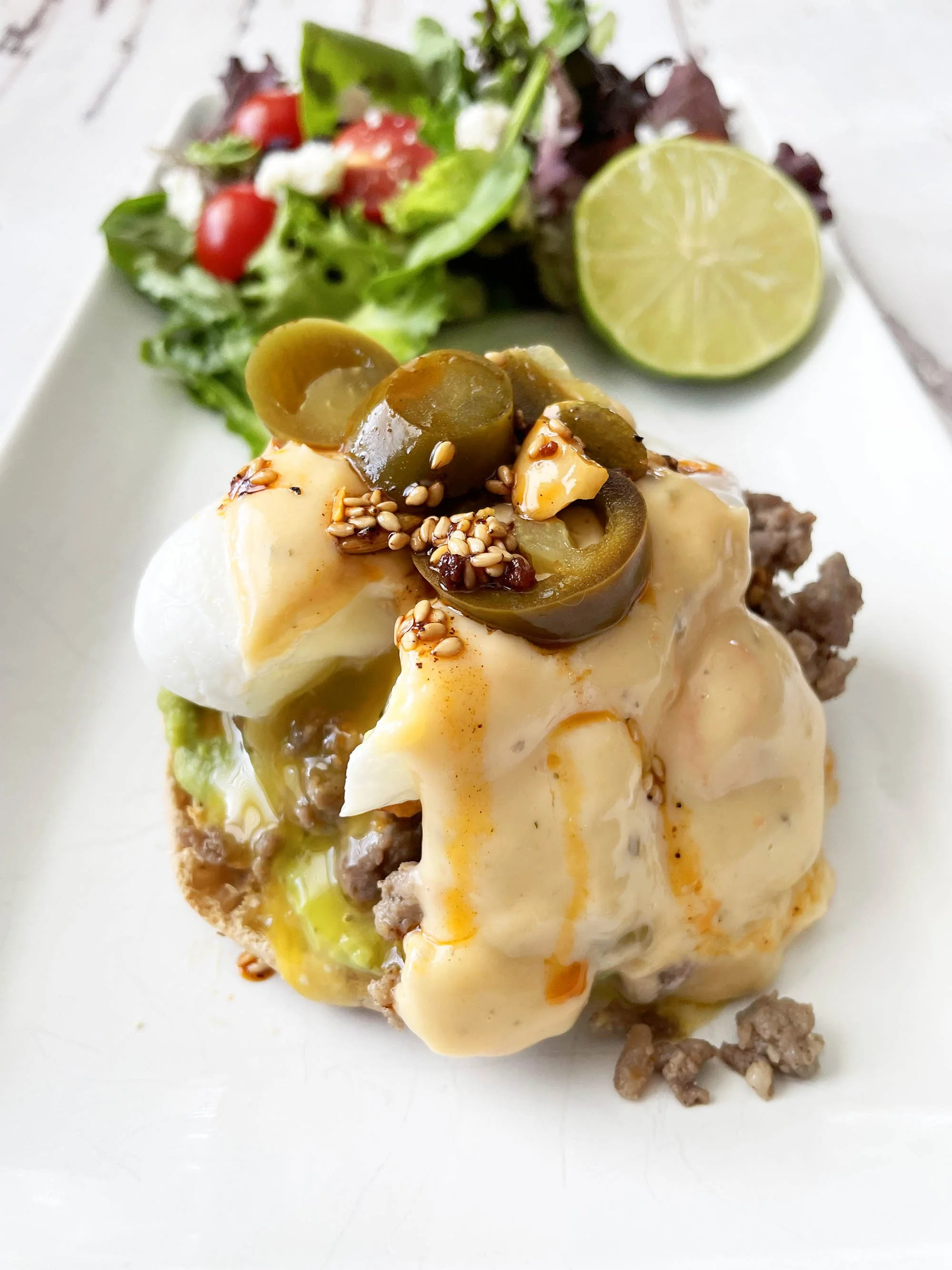 Tex-Mex Eggs Benedict — The Skinny Fork