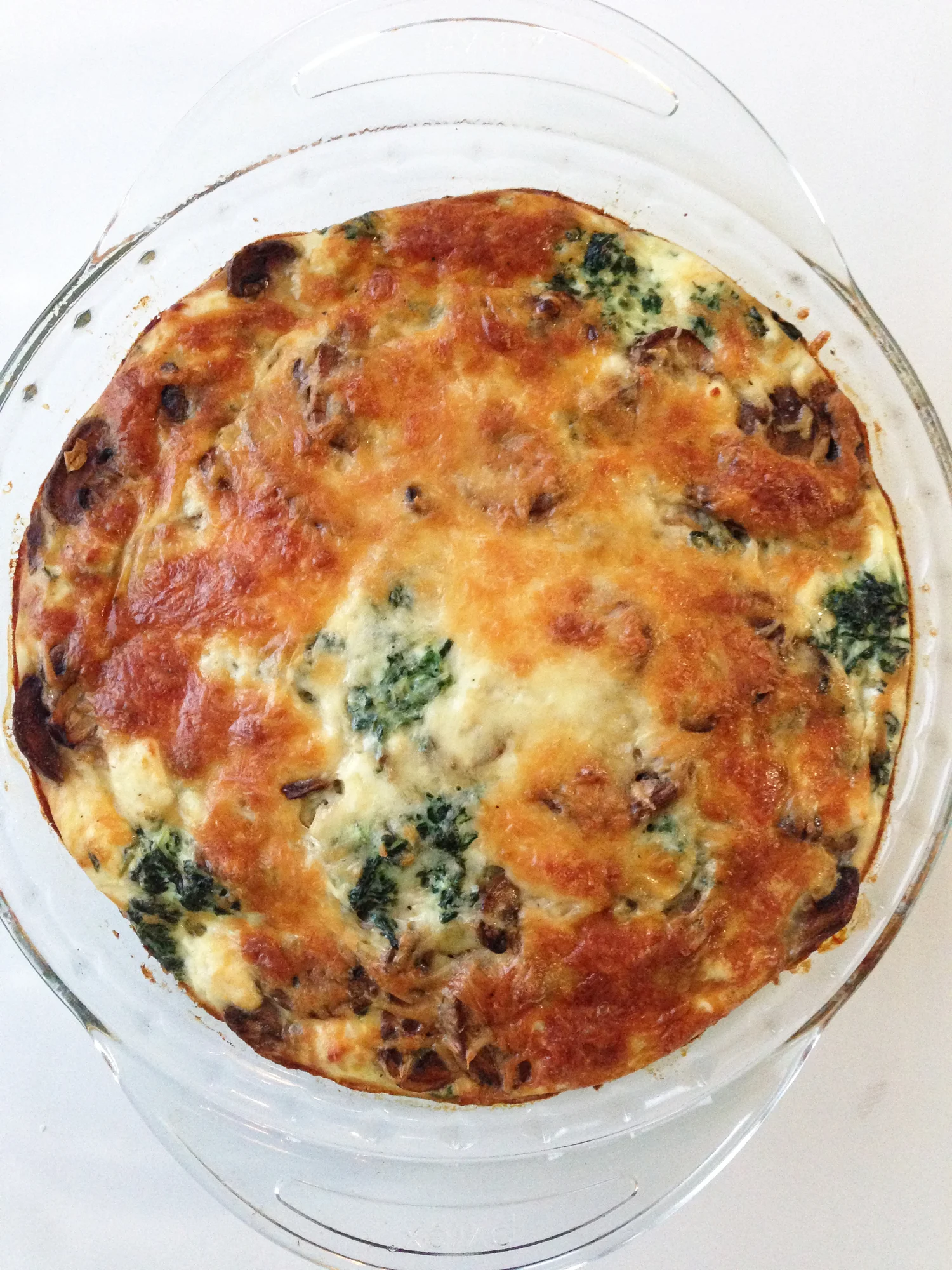 Skinny Crustless Quiche — The Skinny Fork