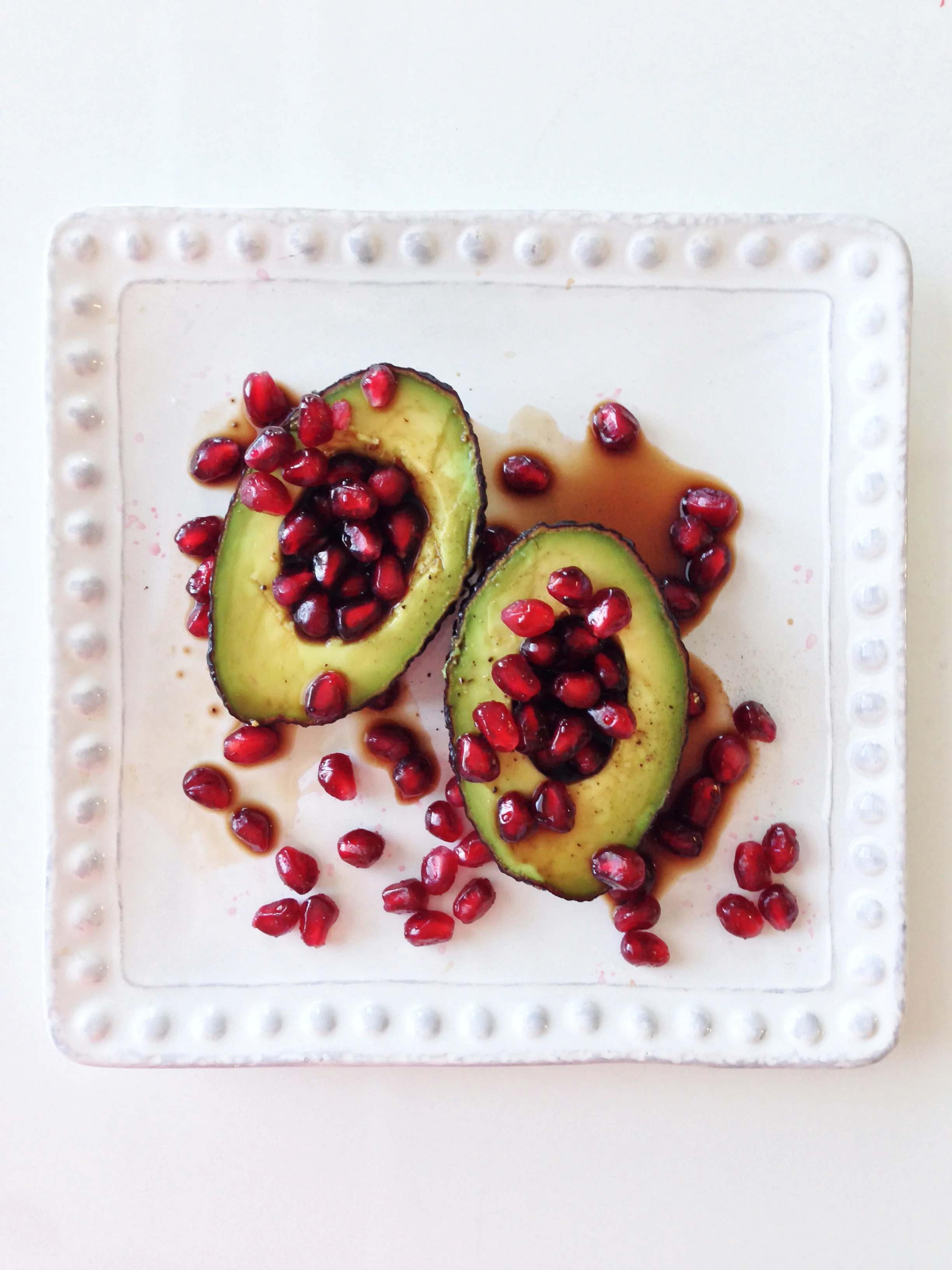 Pomegranate Avocado — The Skinny Fork