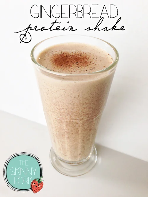 Gingerbread Protein Shake — The Skinny Fork