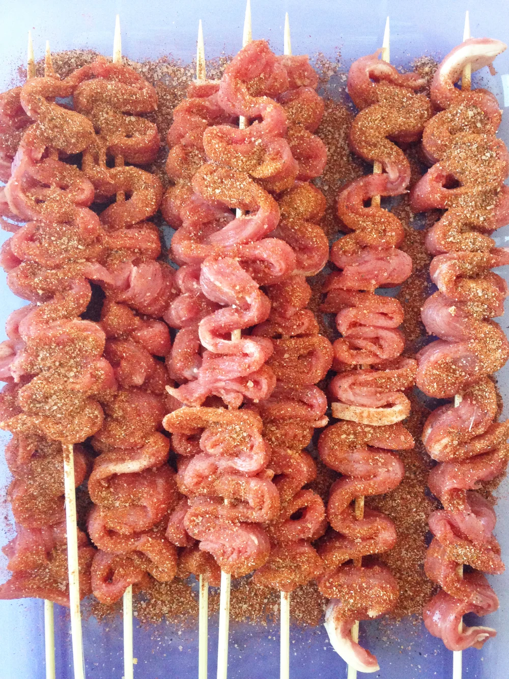 Steak on a Stick — The Skinny Fork