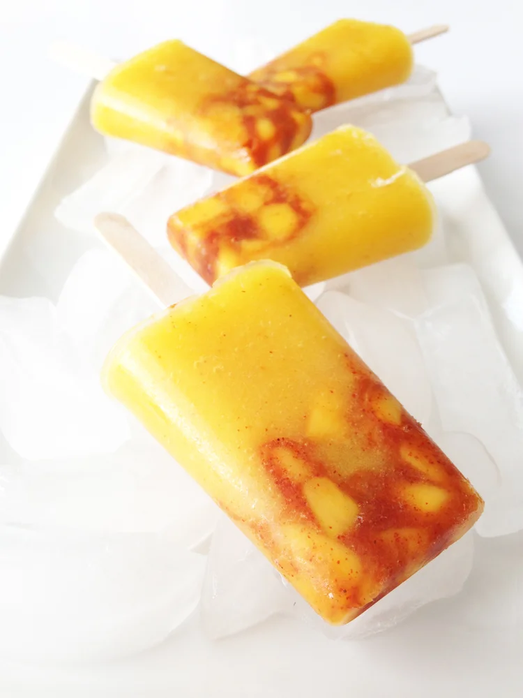 Mango Chile Lime Popsicles (Paletas) — The Skinny Fork