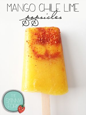 Mango Chile Lime Popsicles (Paletas) — The Skinny Fork
