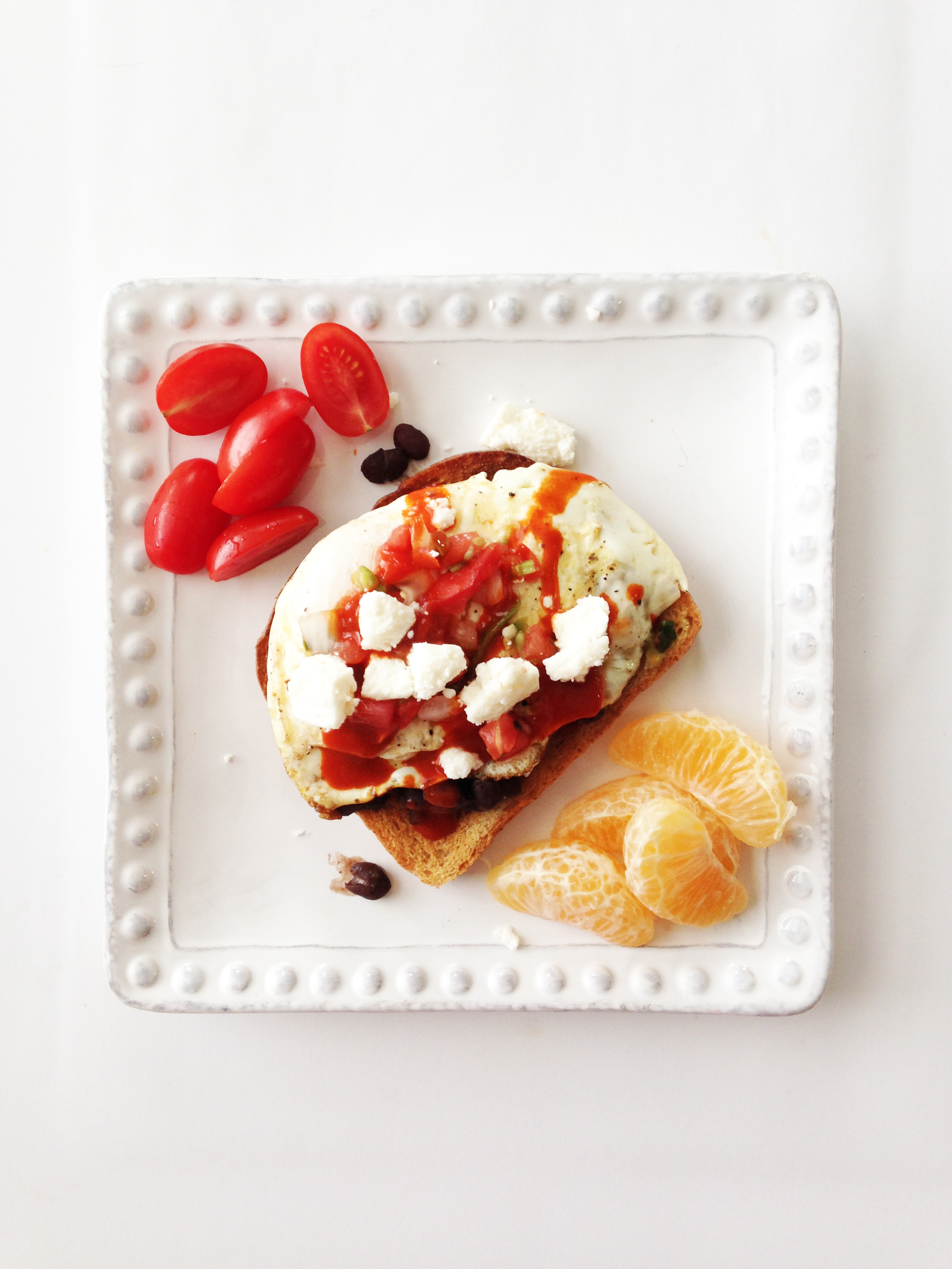Mexican Style Breakfast Toast — The Skinny Fork