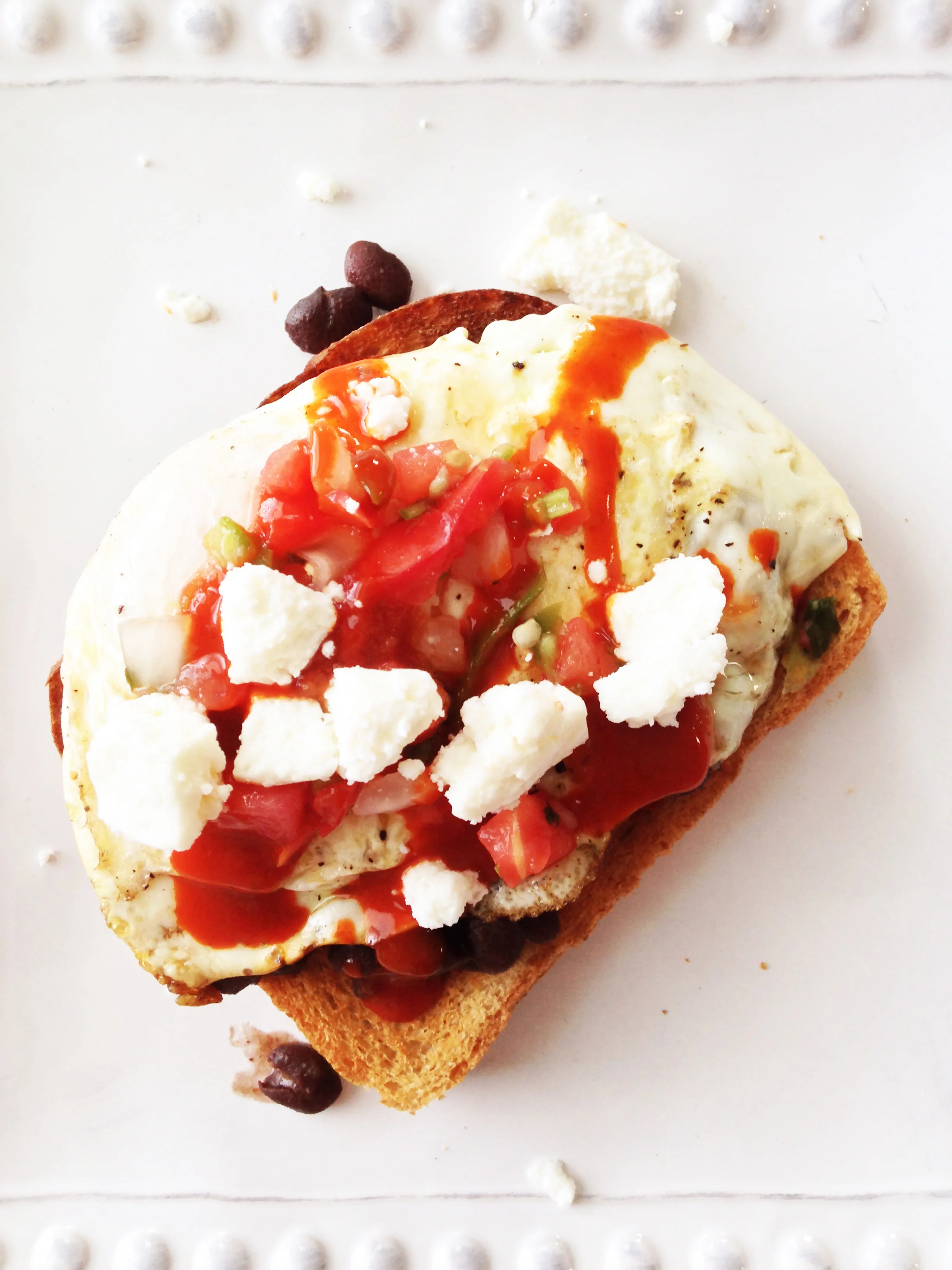 Mexican Style Breakfast Toast — The Skinny Fork