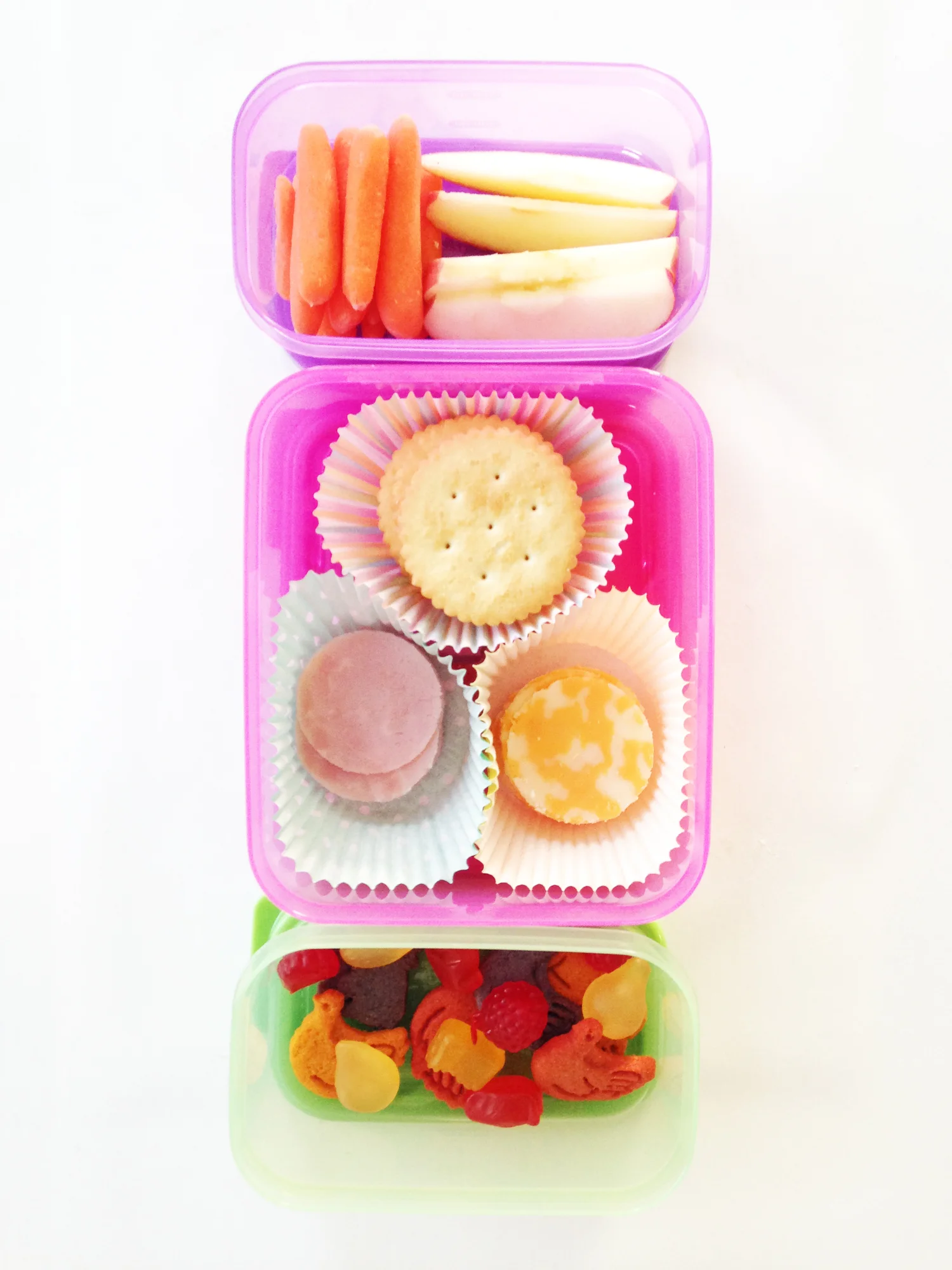 Lily's Lunch Box (Week 1) - Homemade 'Lunchable' — The Skinny Fork