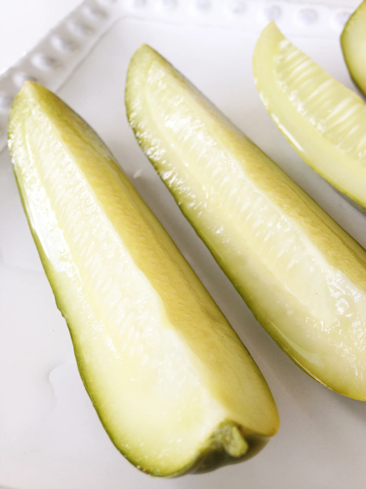 Refrigerator Dill Pickles — The Skinny Fork
