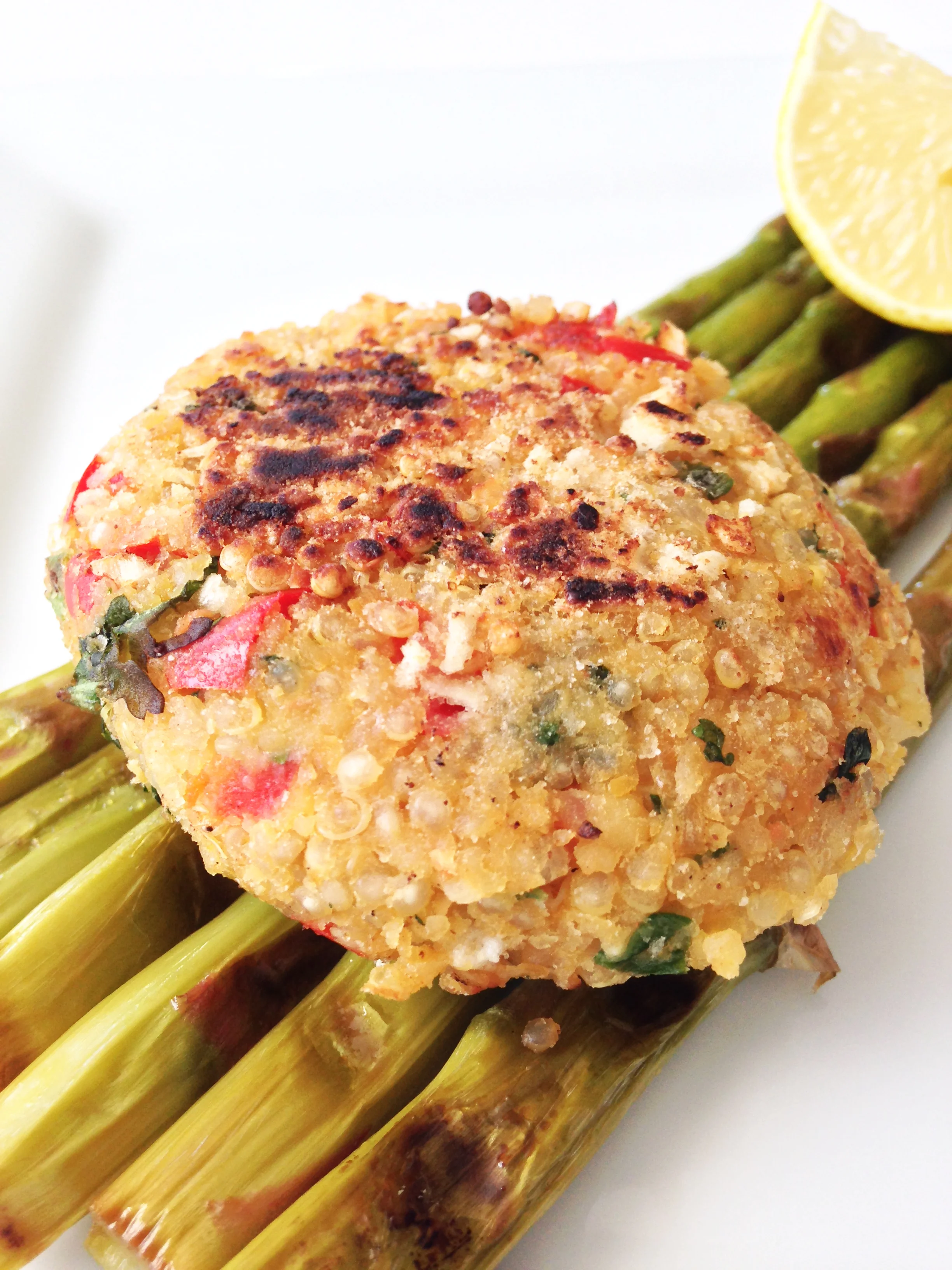 Chickpea & Quinoa Cakes — The Skinny Fork
