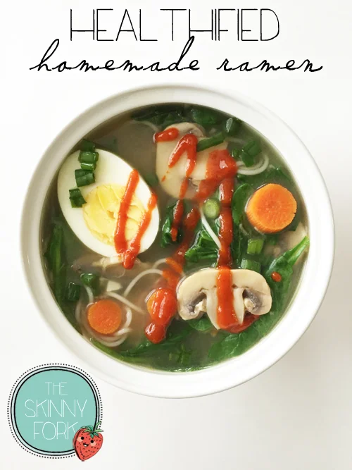 Healthified Homemade Ramen — The Skinny Fork
