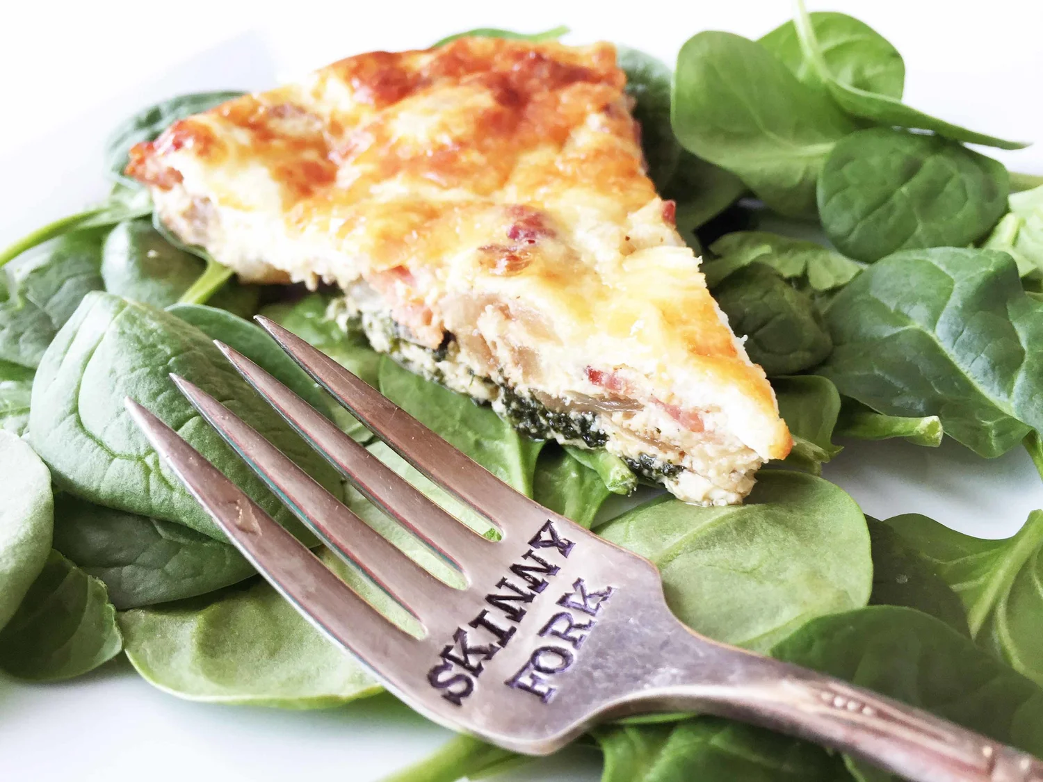 Skinny Guinness & Irish Cheddar Crustless Quiche — The Skinny Fork
