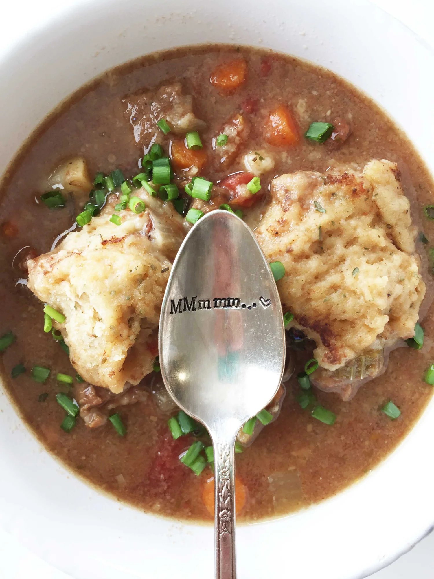 Crock Pot Irish Beef Stew & Cheddar Herb Dumplings — The Skinny Fork