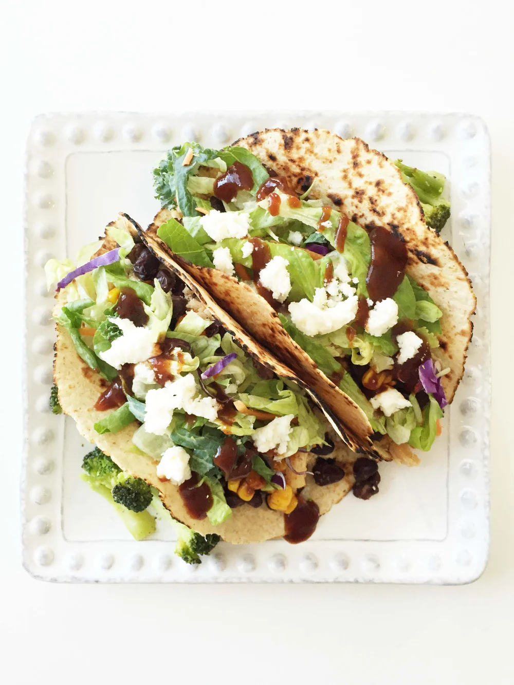 Southwest BBQ Smoked Chicken Tacos — The Skinny Fork