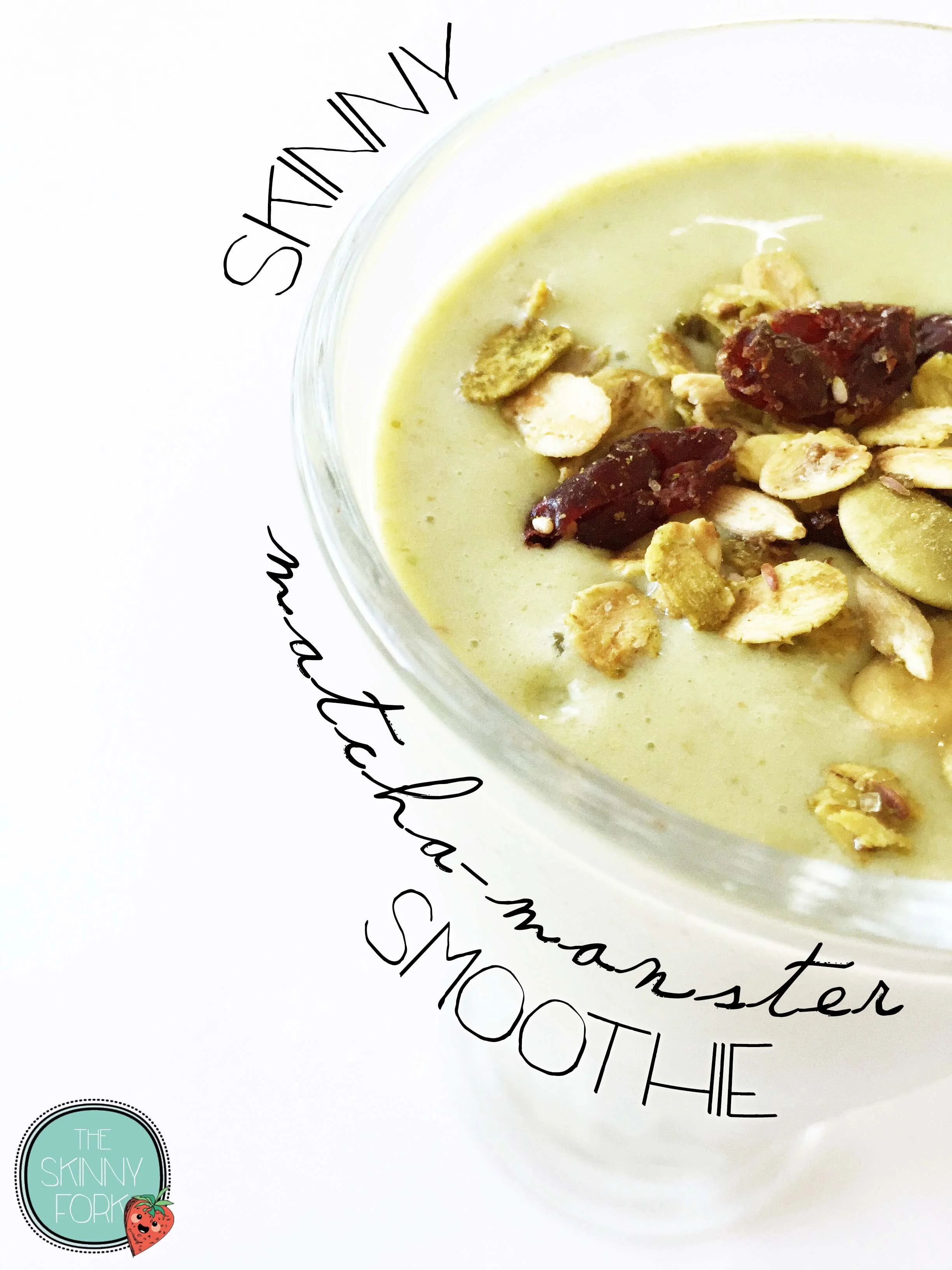 Skinny Matcha-Monster Smoothie (Sponsored) — The Skinny Fork