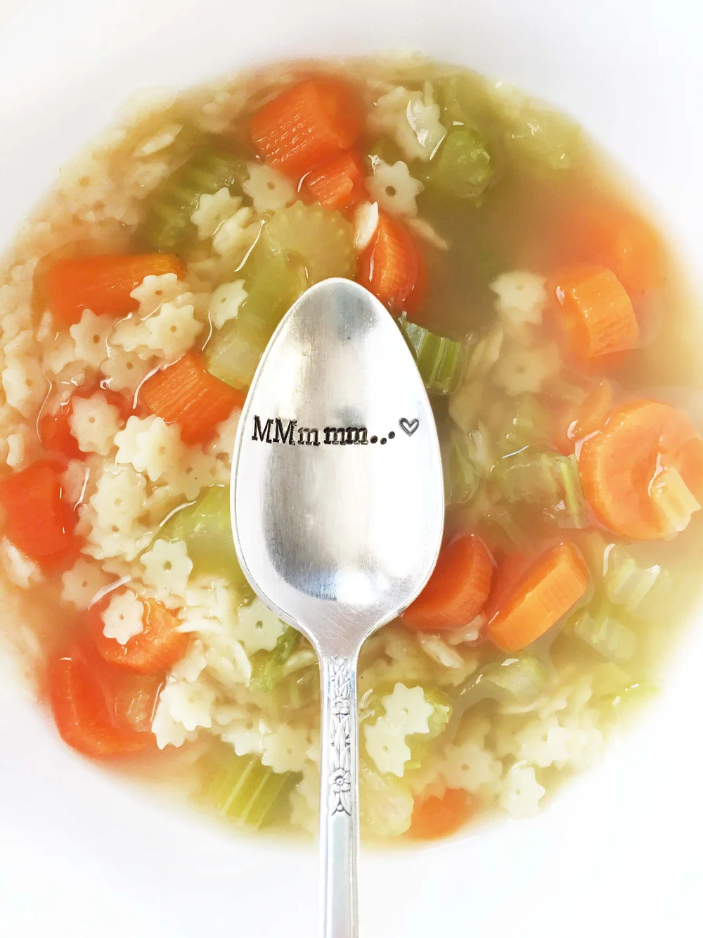 Vegetable & Stars Soup — The Skinny Fork