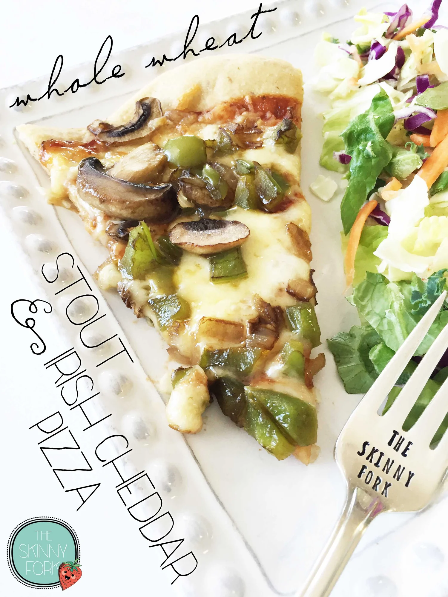 Whole Wheat Stout & Irish Cheddar Pizza — The Skinny Fork