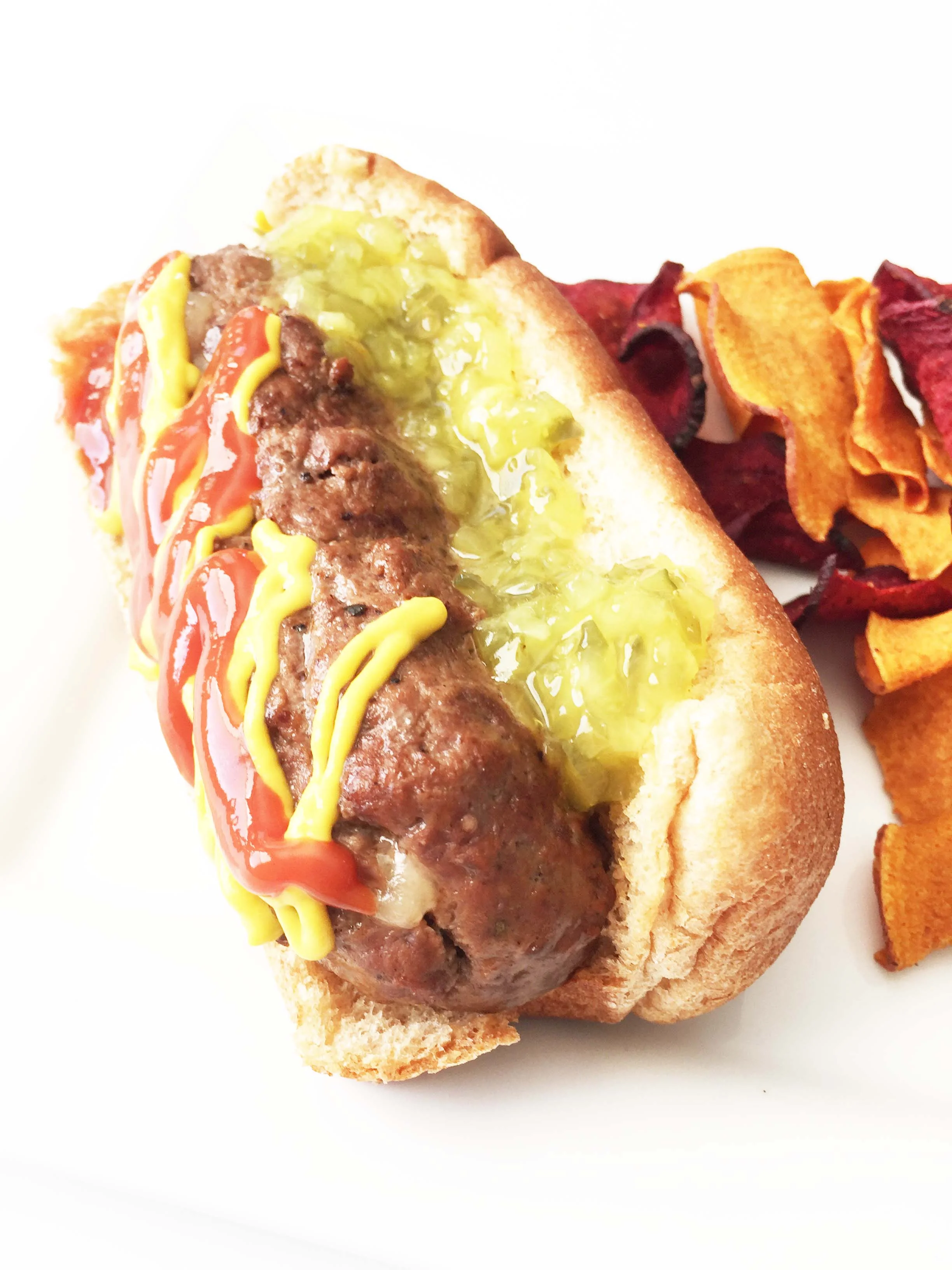 Healthified Burgerdogs — The Skinny Fork