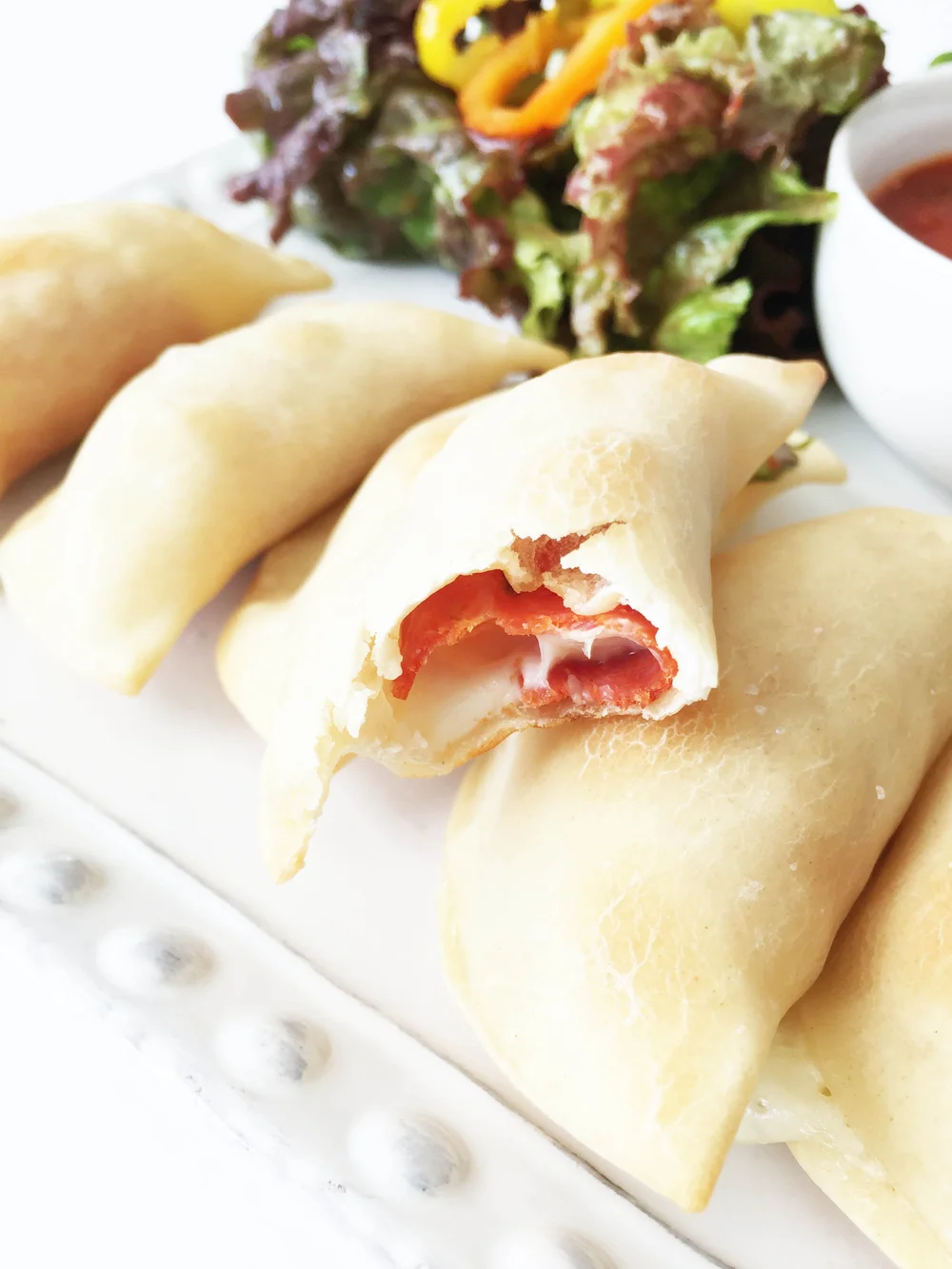 Skinny Pizza Bite Dippers — The Skinny Fork