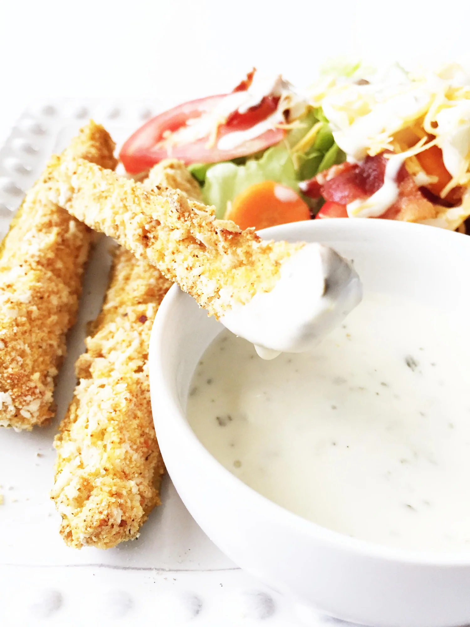 Southwest 'Fried' Pickles — The Skinny Fork