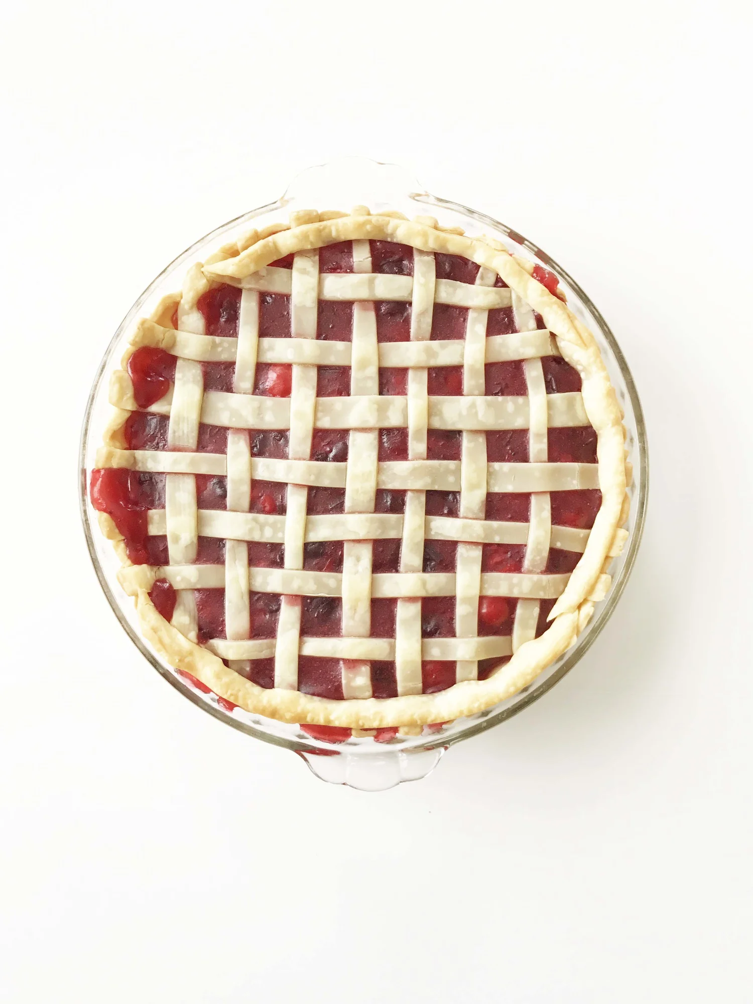 5 Ingredient Skinny Cranberry Cherry Pie — The Skinny Fork