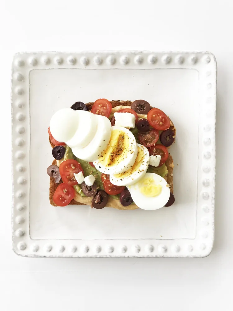 Mediterranean Toast — The Skinny Fork
