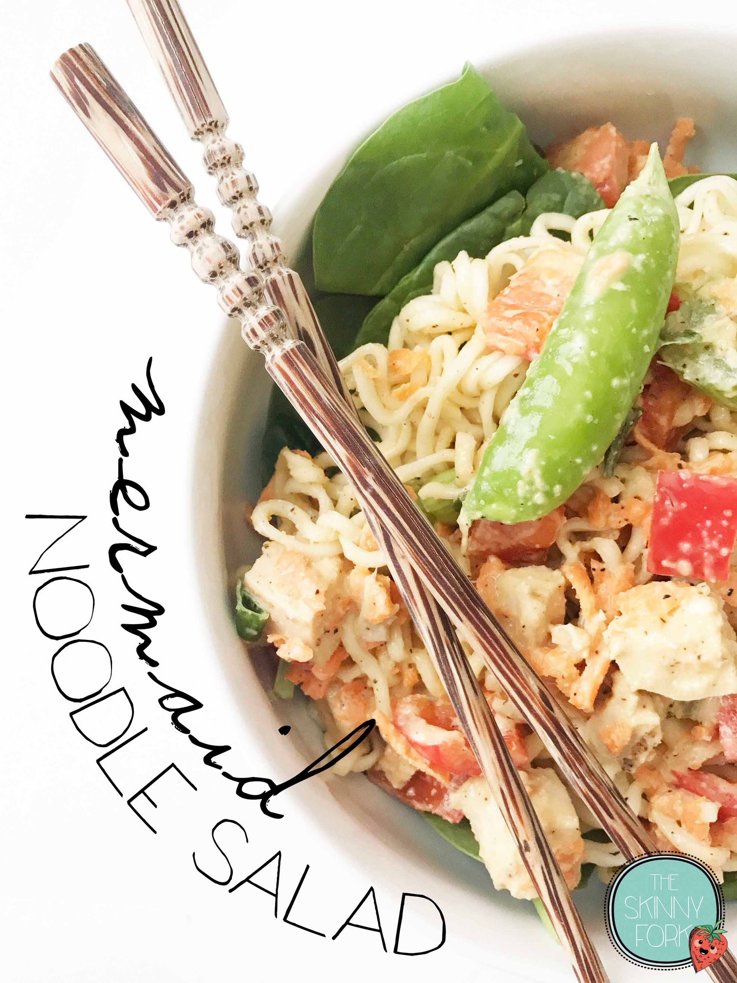 Mermaid Noodle Salad — The Skinny Fork