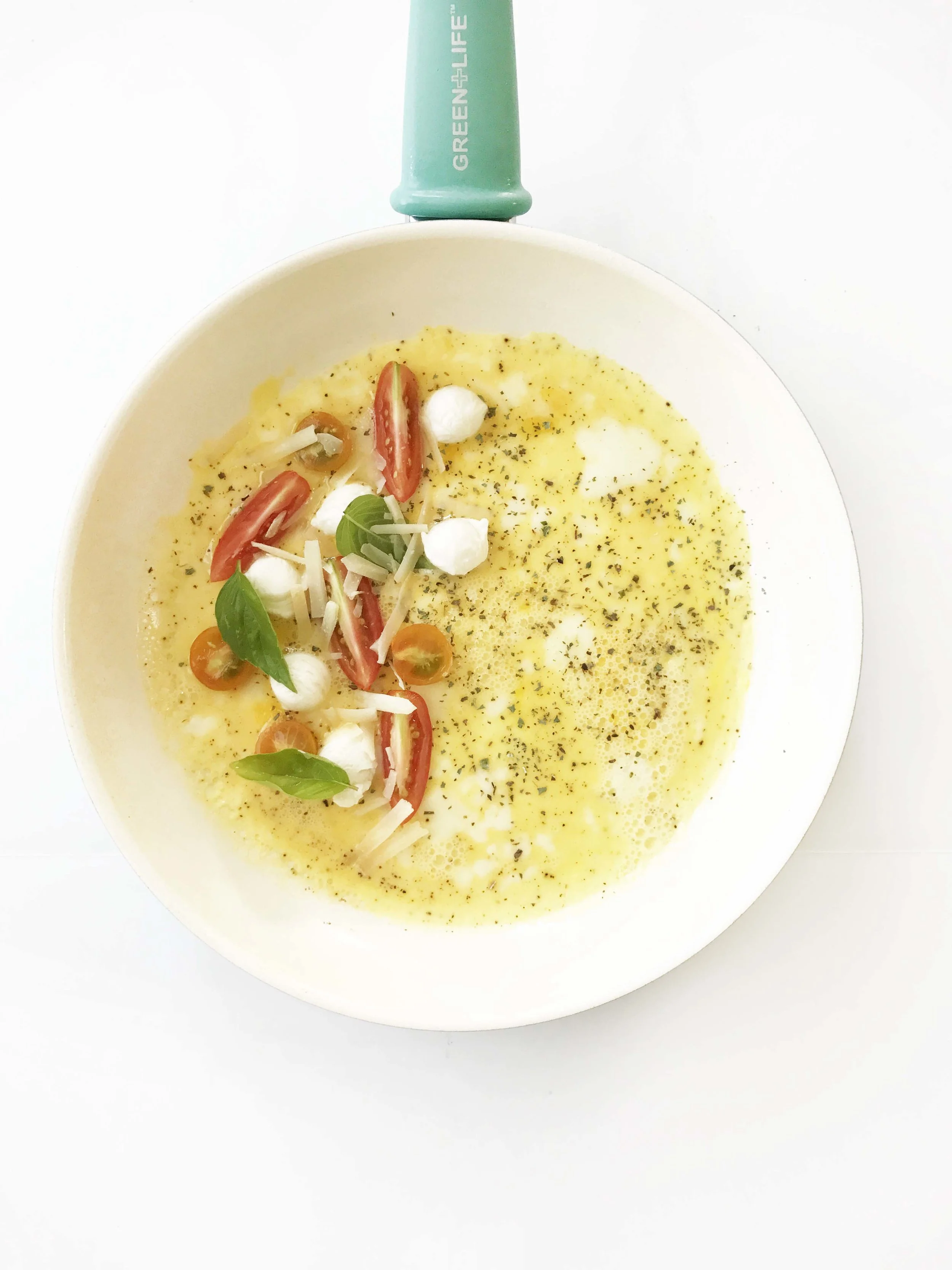 Caprese Omelette The Skinny Fork